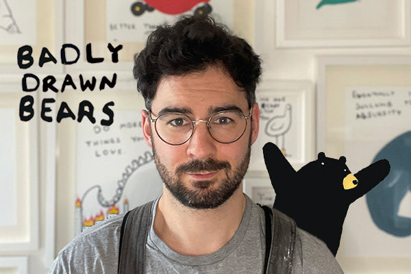 Print Shop chat with Billy Murphy - Badly Drawn Bears. – National Park Print Shop