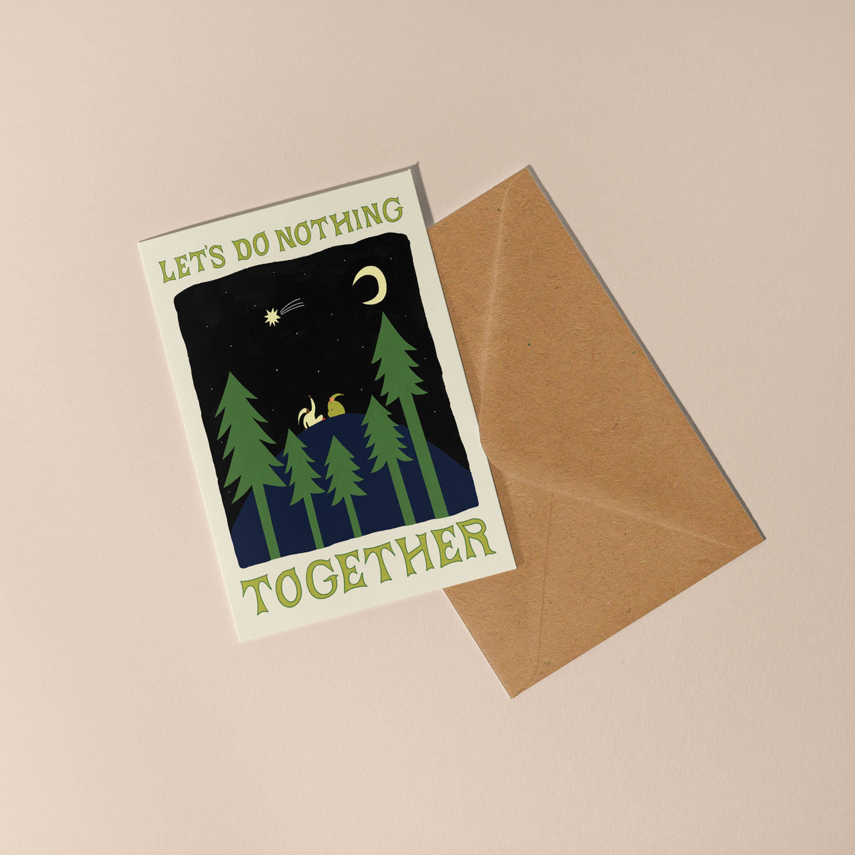 Let's Do Nothing Together Card – National Park Print Shop