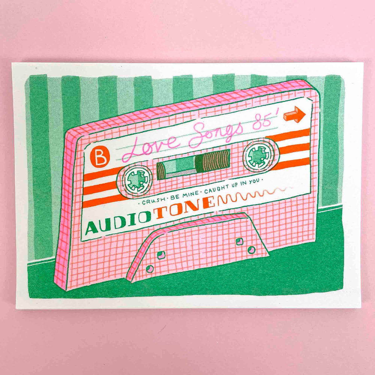 Mixtape Risograph Print – National Park Print Shop