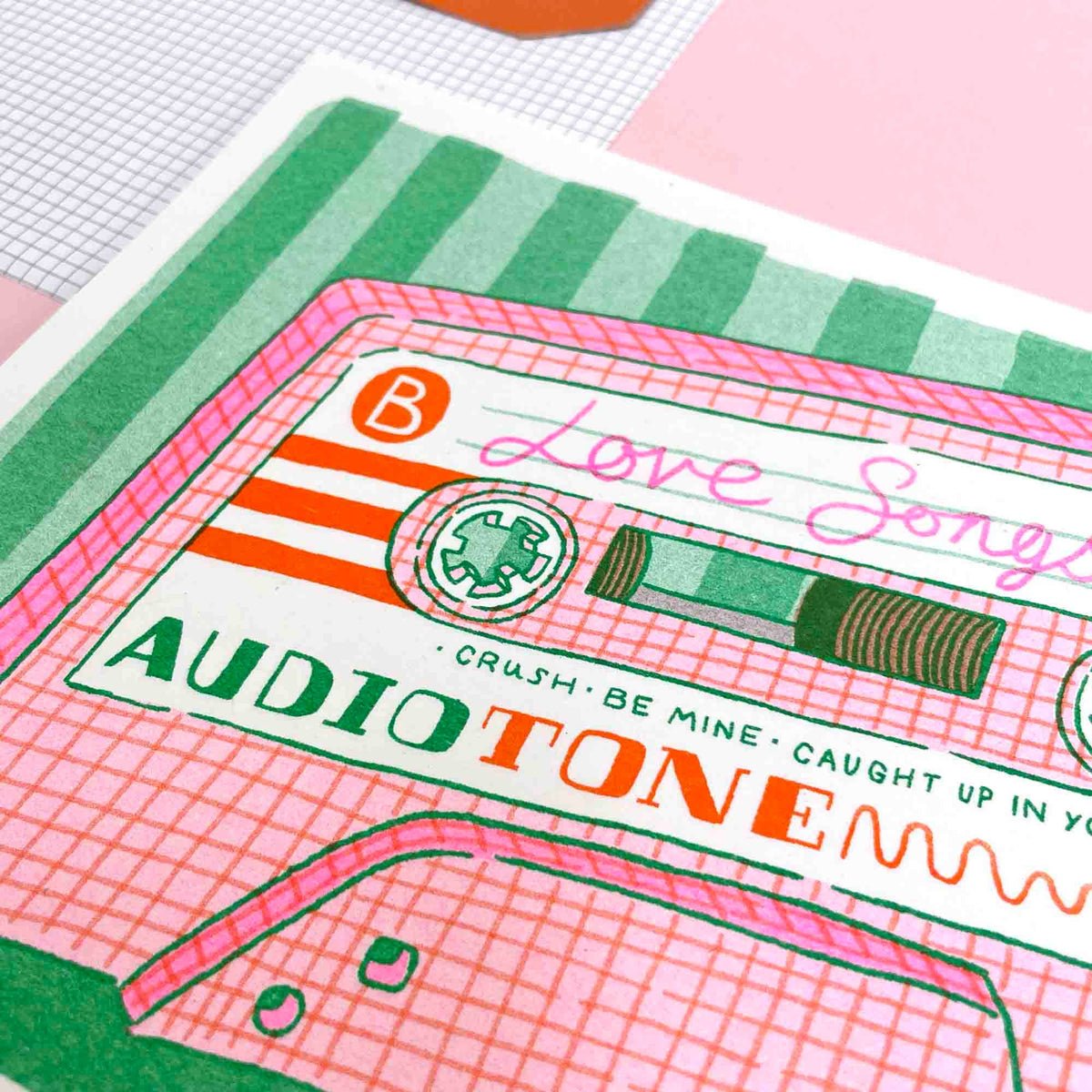 Mixtape Risograph Print – National Park Print Shop