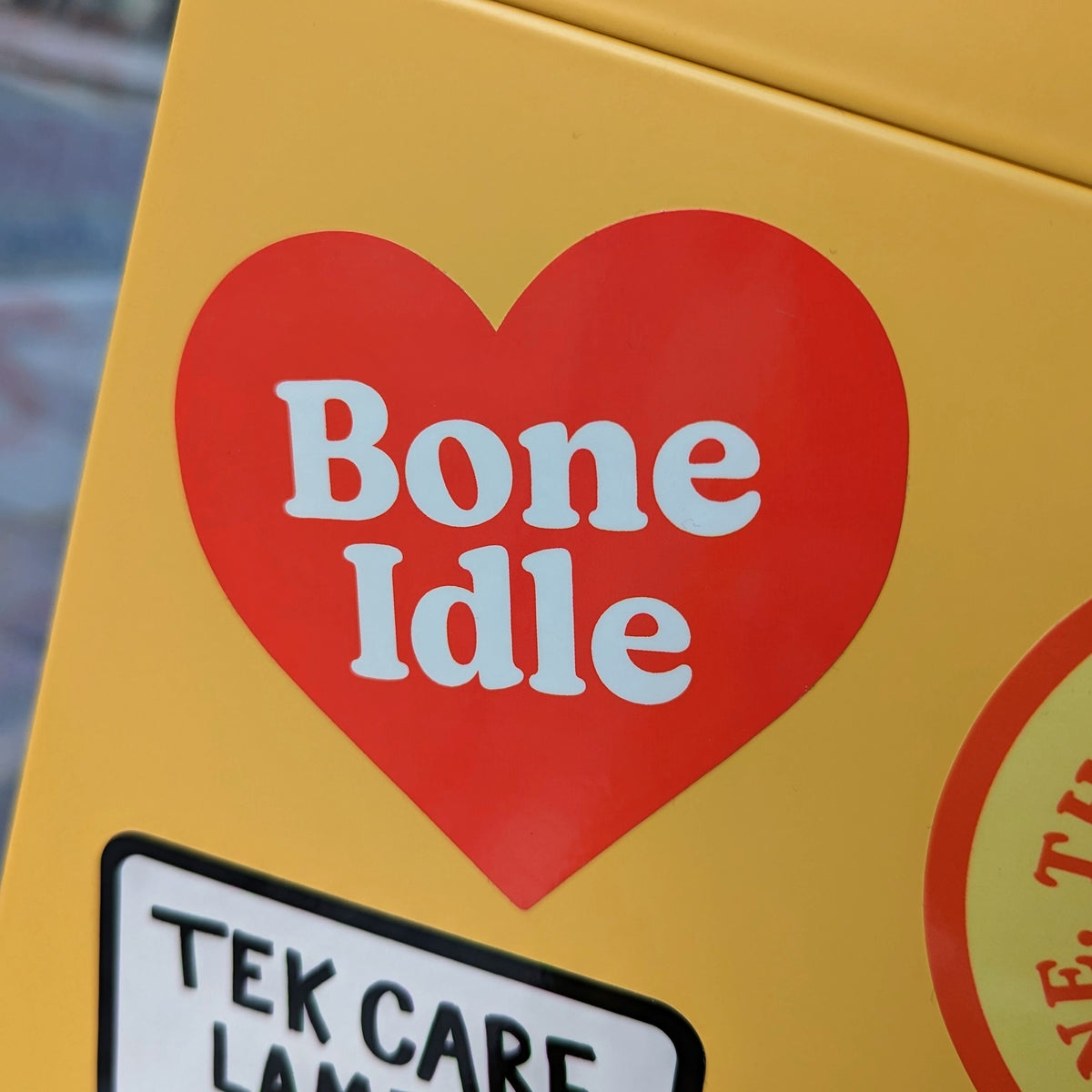 Bone Idle Sticker – National Park Print Shop