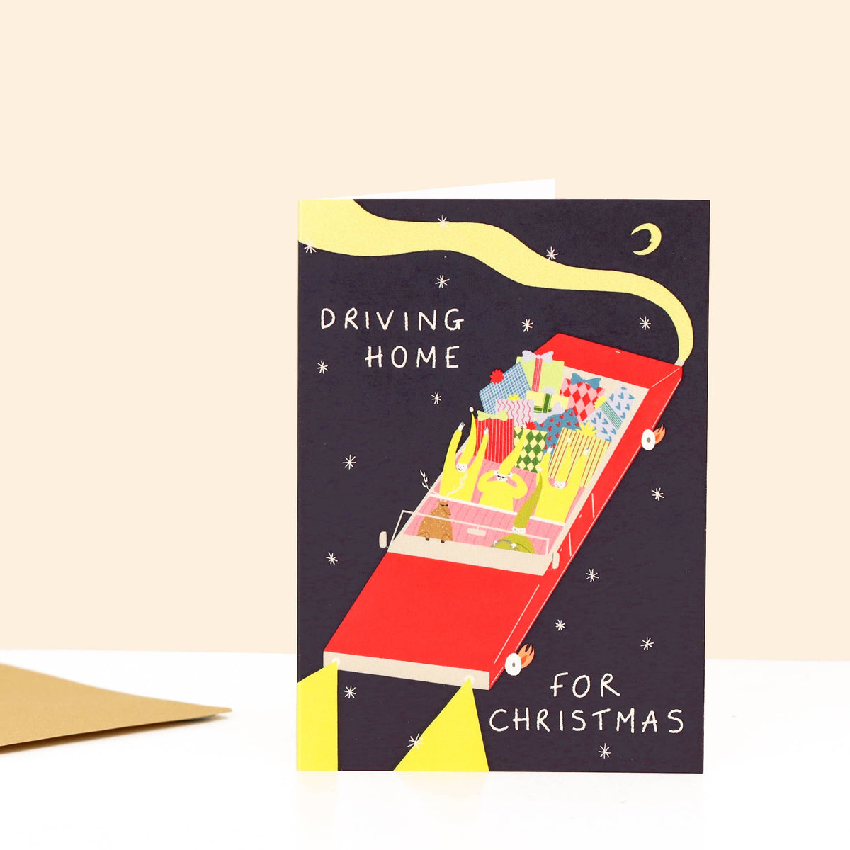 Driving Home For Christmas Card – National Park Print Shop