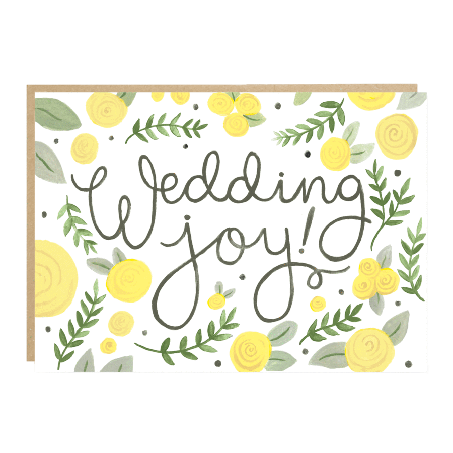 Wedding Joy Greetings Card – National Park Print Shop