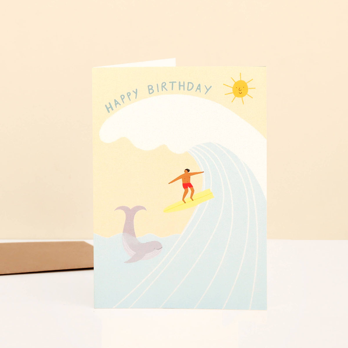 Surfer Birthday Card – National Park Print Shop