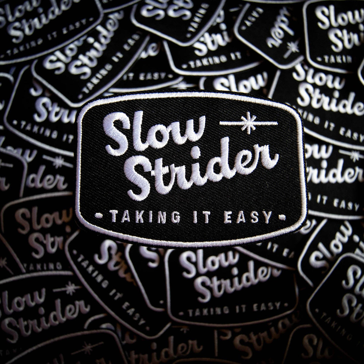 Slow Strider Patch – National Park Print Shop