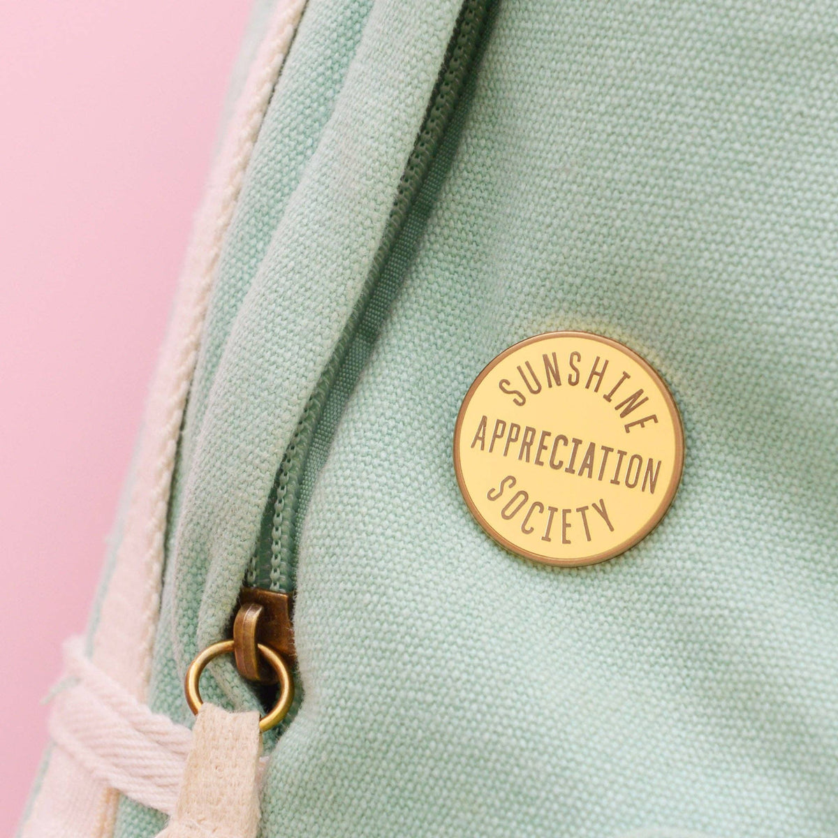 Sunshine Appreciation Society Enamel Pin – National Park Print Shop