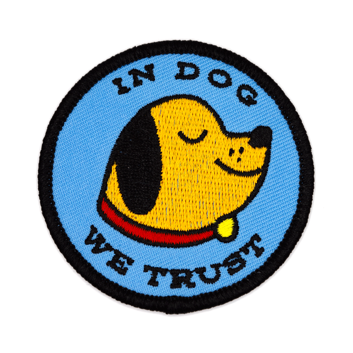 In Dog We Trust Patch – National Park Print Shop