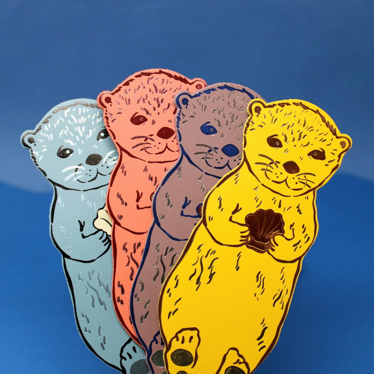 Otter Bookmark – National Park Print Shop
