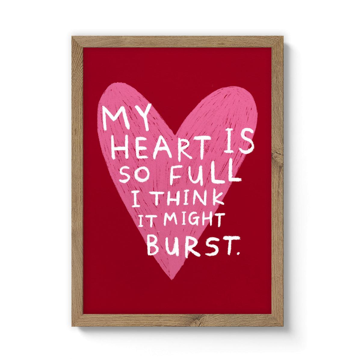 My Heart is so Full by Abbie Rosie – National Park Print Shop