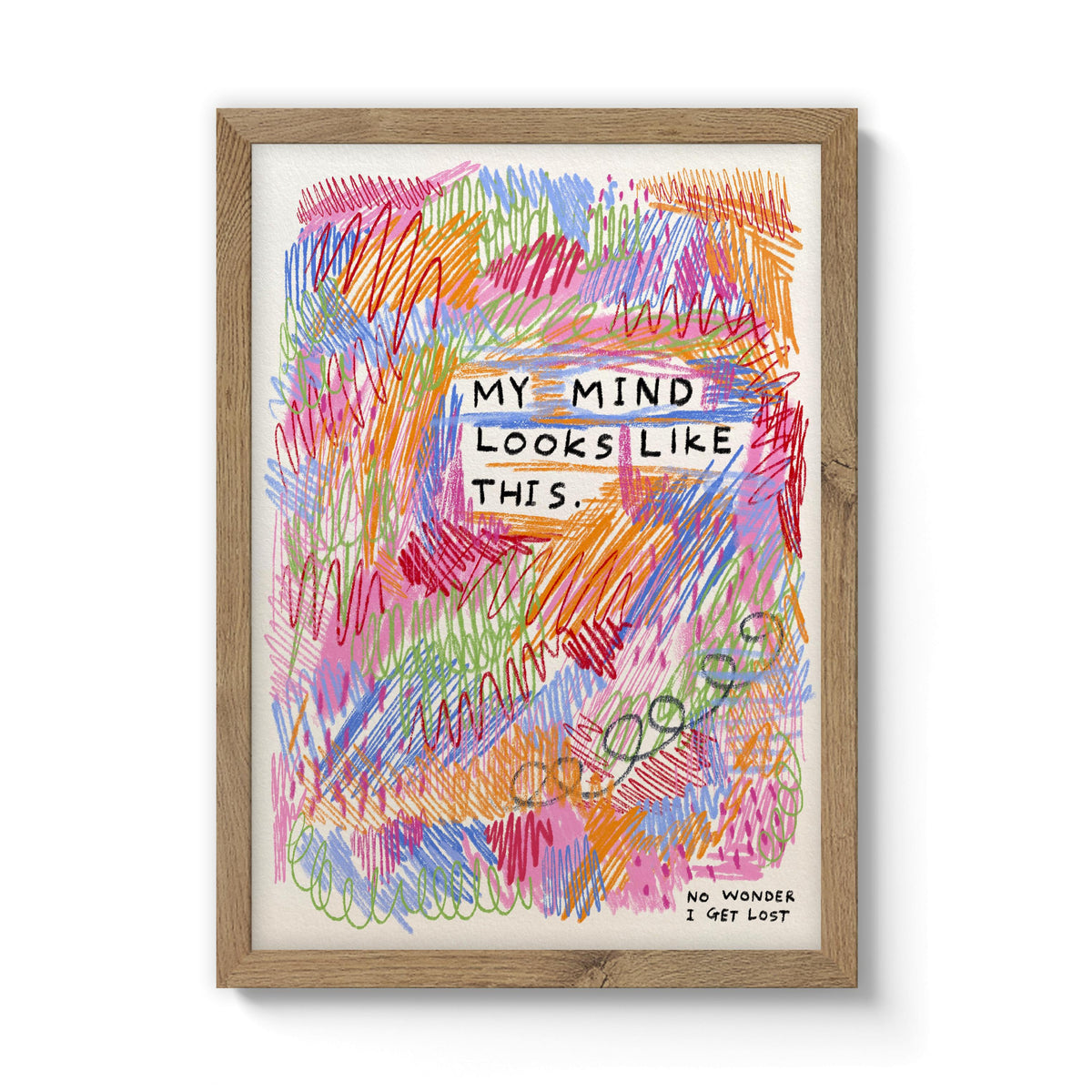 My Mind Looks Like This by Abbie Rosie – National Park Print Shop