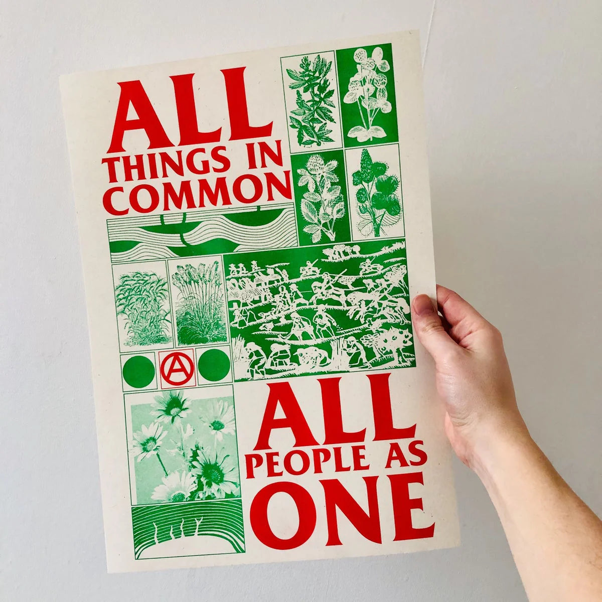 All Things in Common, All People Riso Print – National Park Print Shop