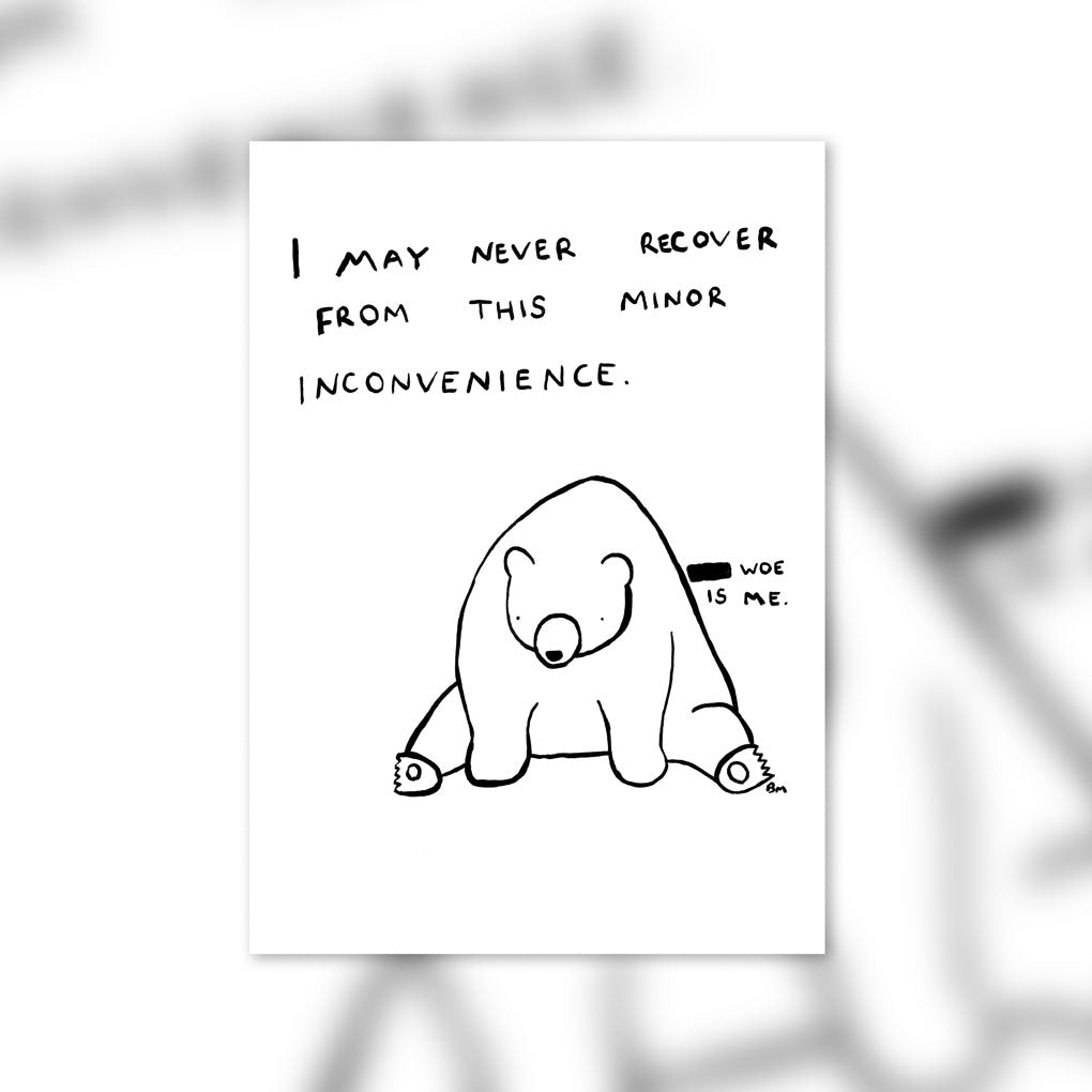 Minor Inconvenience – National Park Print Shop