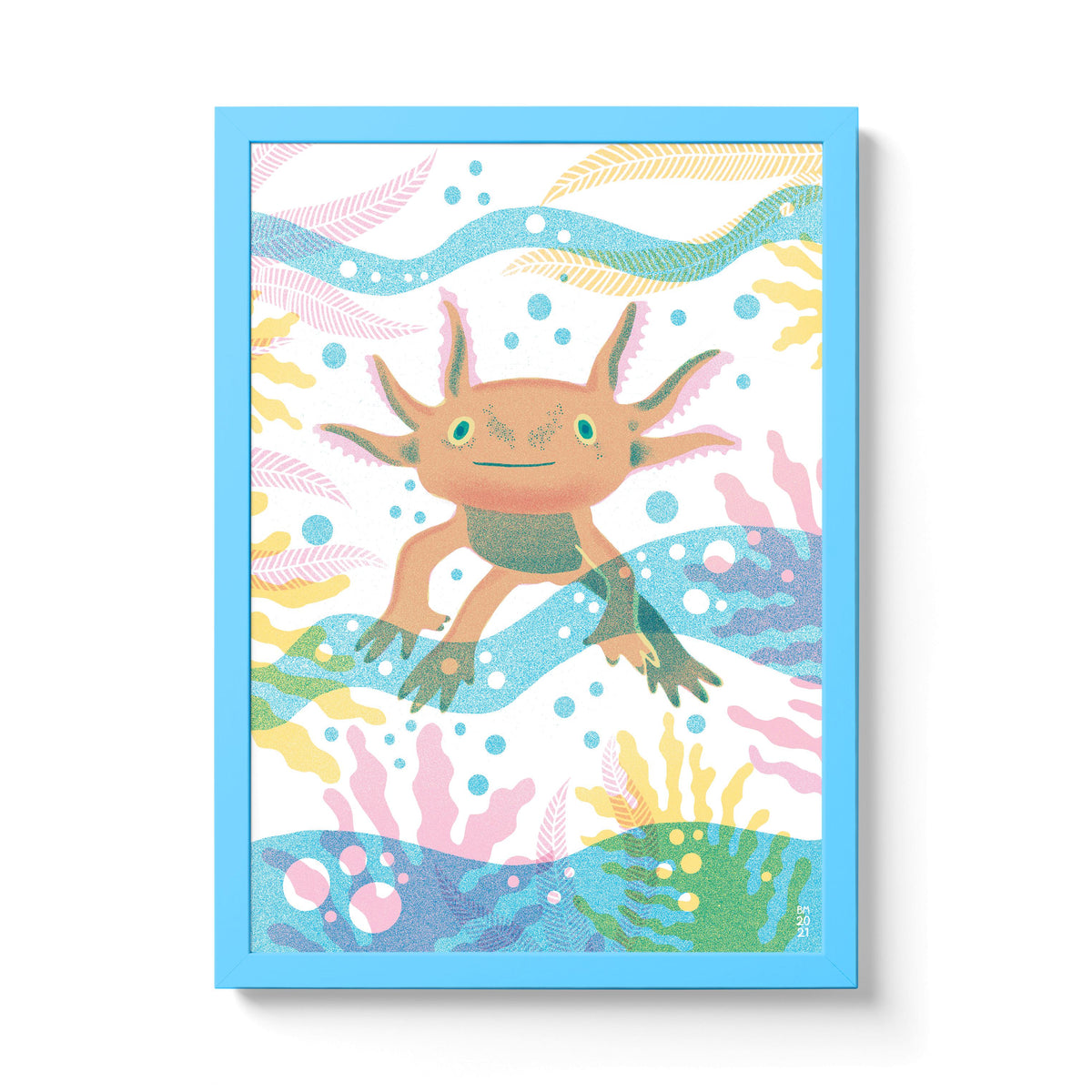 Axolotl – National Park Print Shop