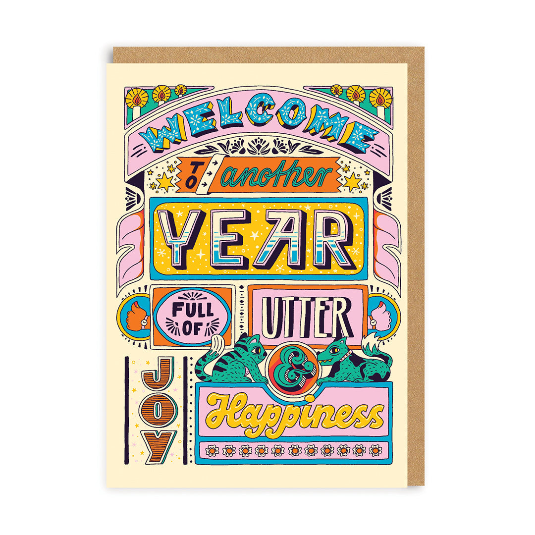 Another Year Full Of Happiness Card – National Park Print Shop