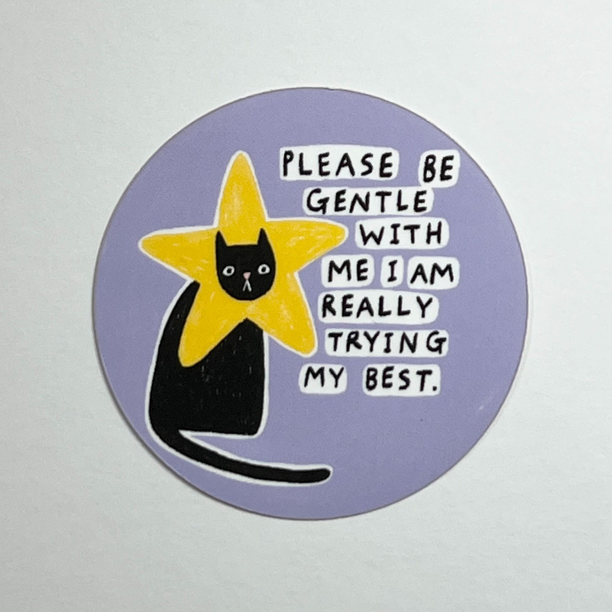 Trying My Best - Abbie Rosie Sticker – National Park Print Shop