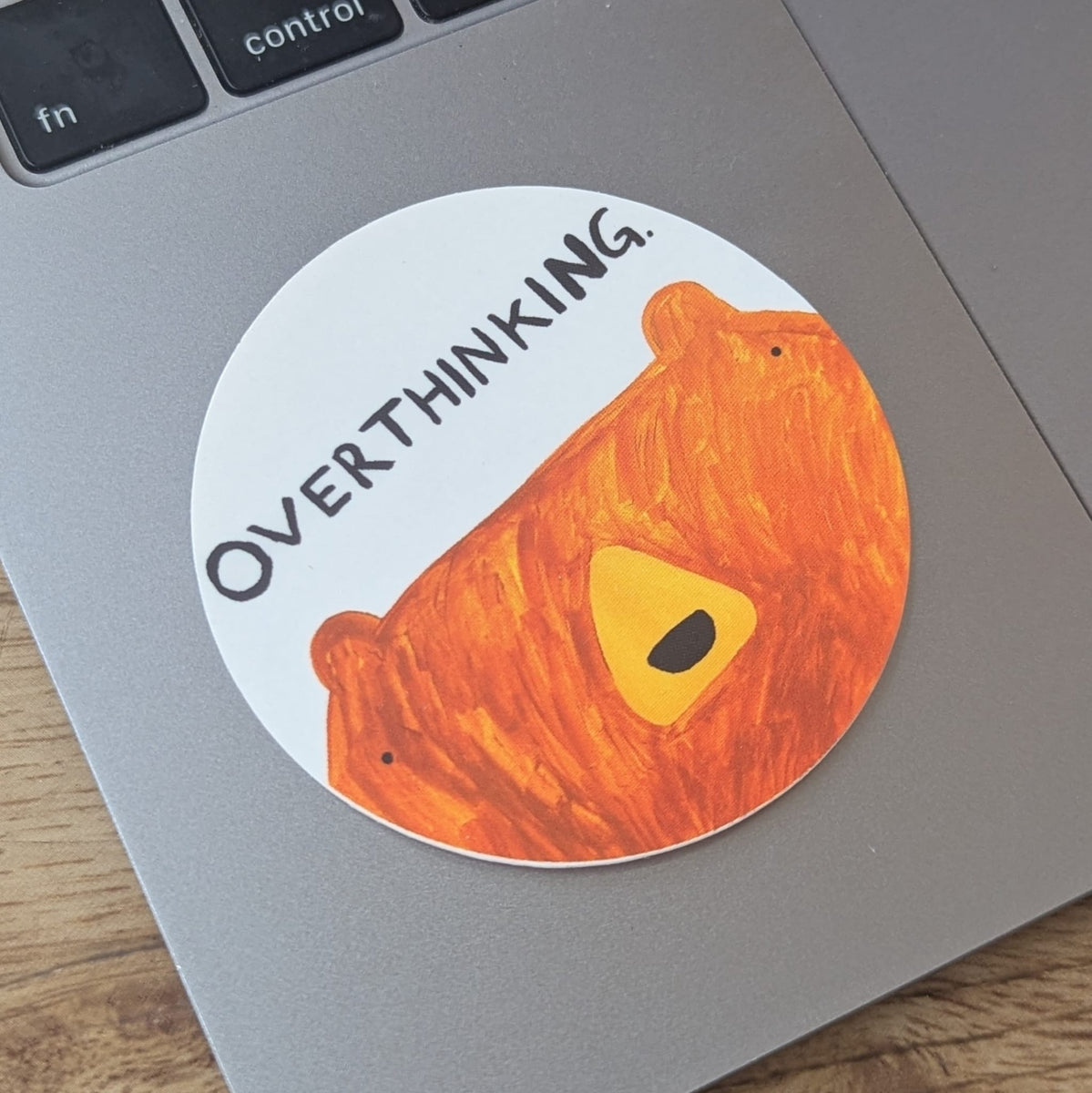 Overthinking - Billy Murphy Sticker – National Park Print Shop