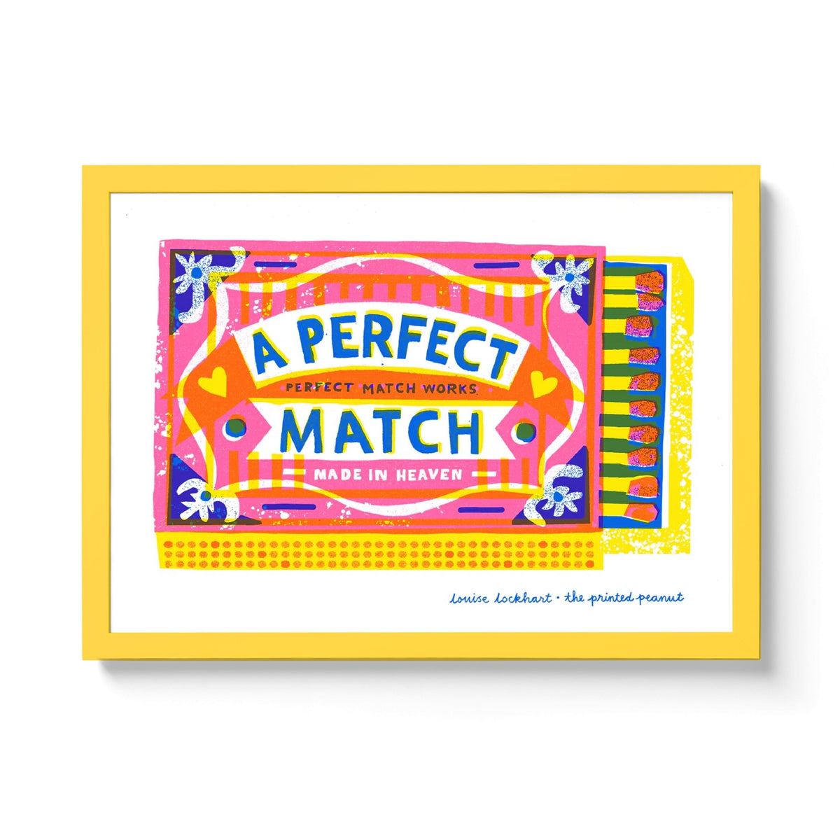 Perfect Match Risograph Print – National Park Print Shop