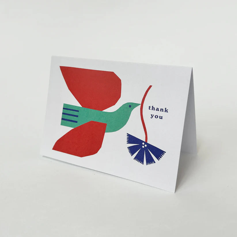 Thank You Bird Greetings Card – National Park Print Shop