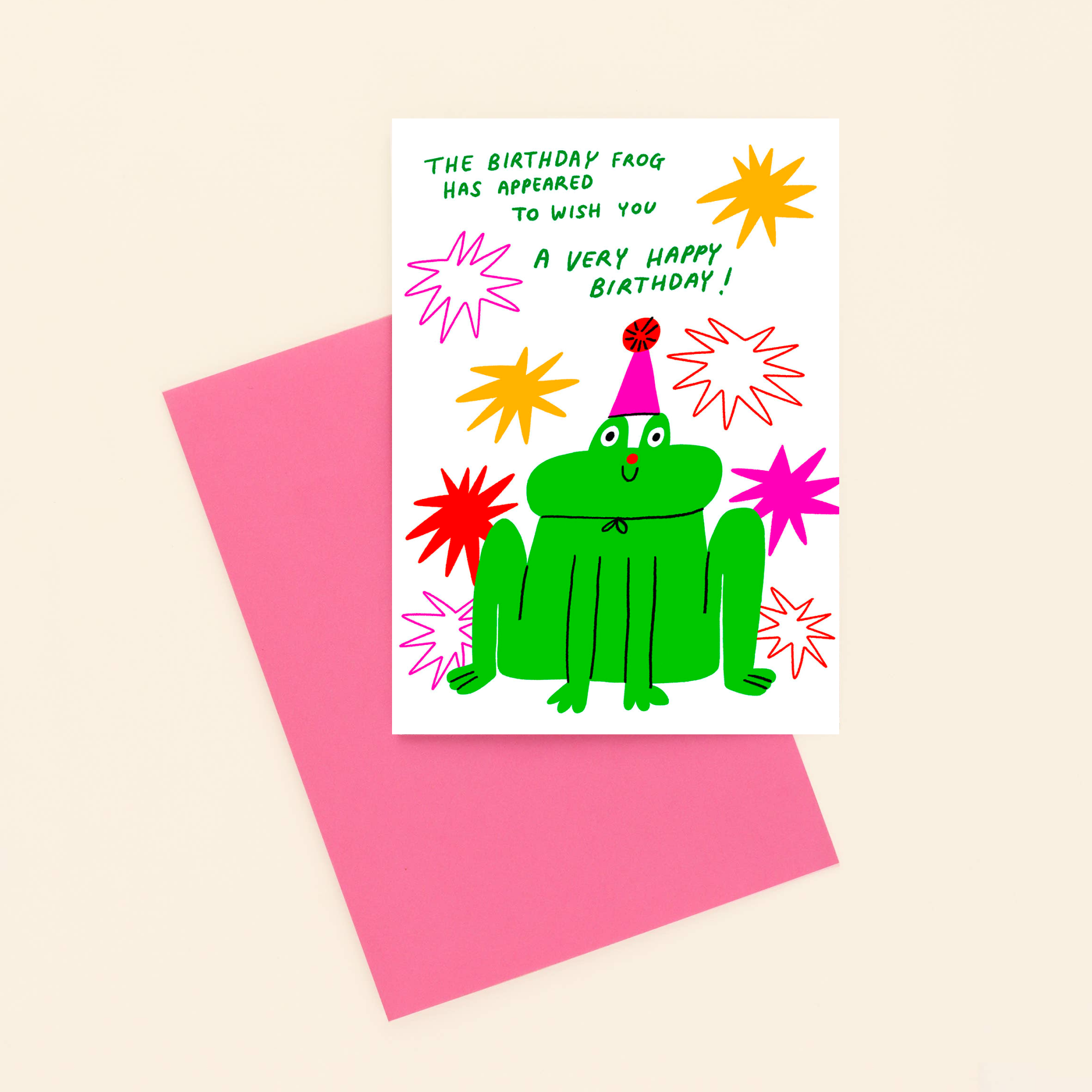 Birthday Frog Card – National Park Print Shop