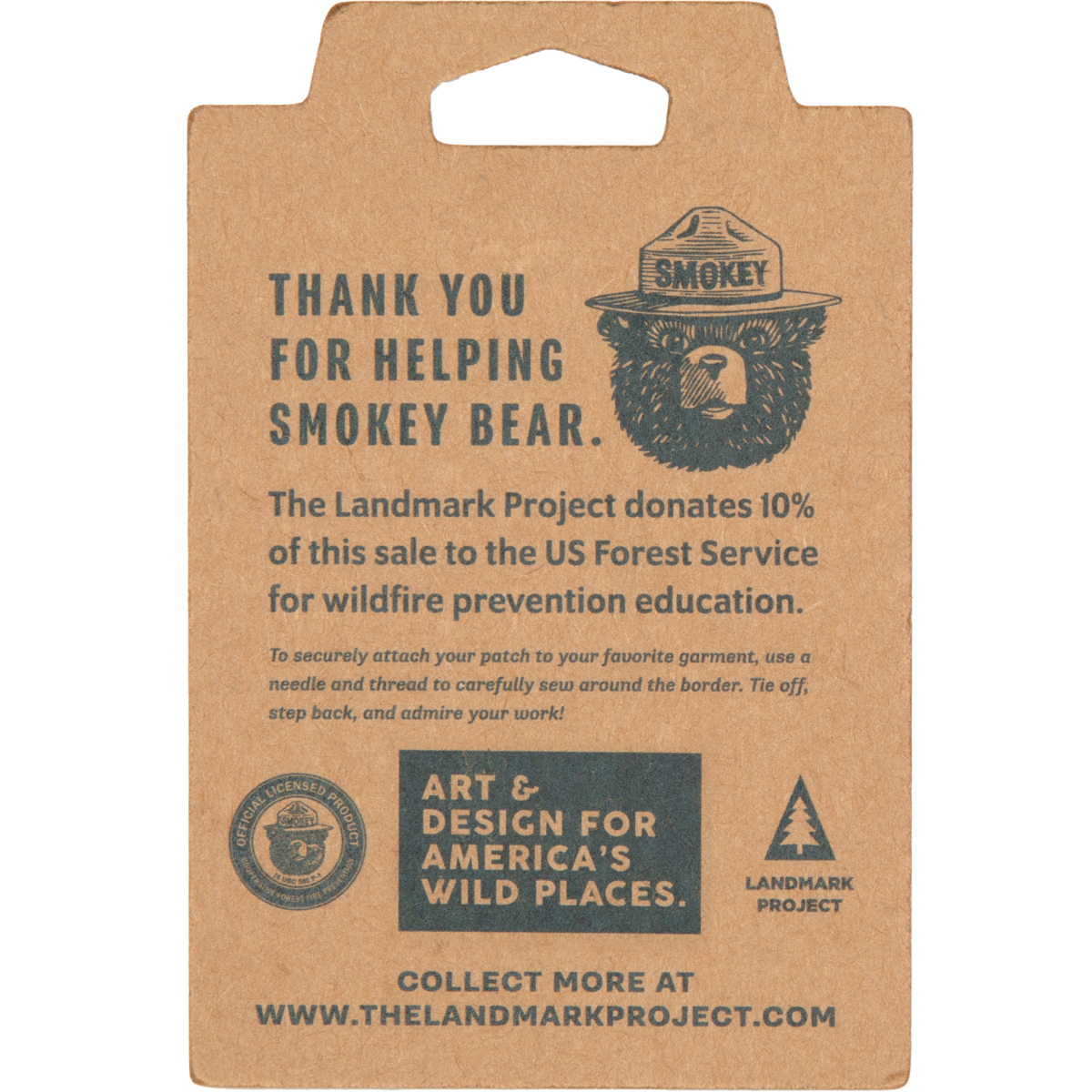 Only You Forestry Embroidered Patch – National Park Print Shop