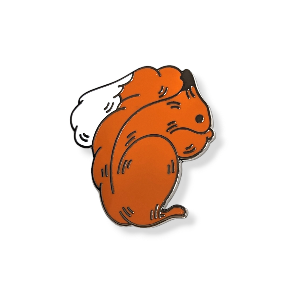 Red Squirrel Enamel Pin – National Park Print Shop