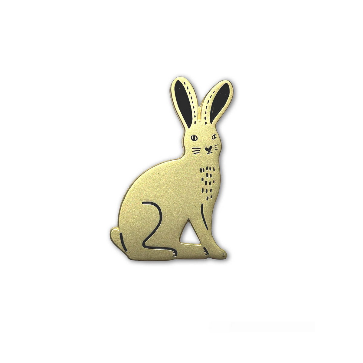 Hare Enamel Pin – National Park Print Shop