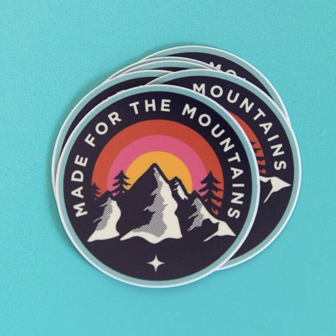 Made for the Mountains Sticker – National Park Print Shop