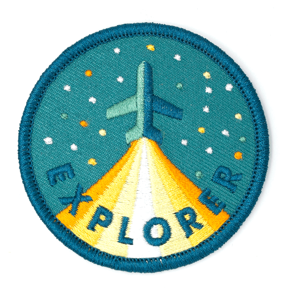 Explorer Embroidered Iron-On Patch – National Park Print Shop