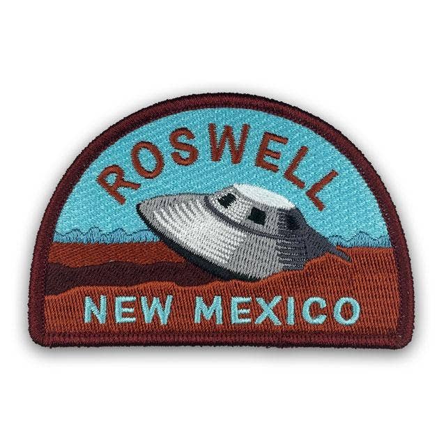 Roswell, New Mexico Travel Patch – National Park Print Shop
