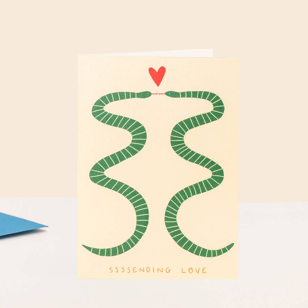 Sssending Love Snakes · Card – National Park Print Shop