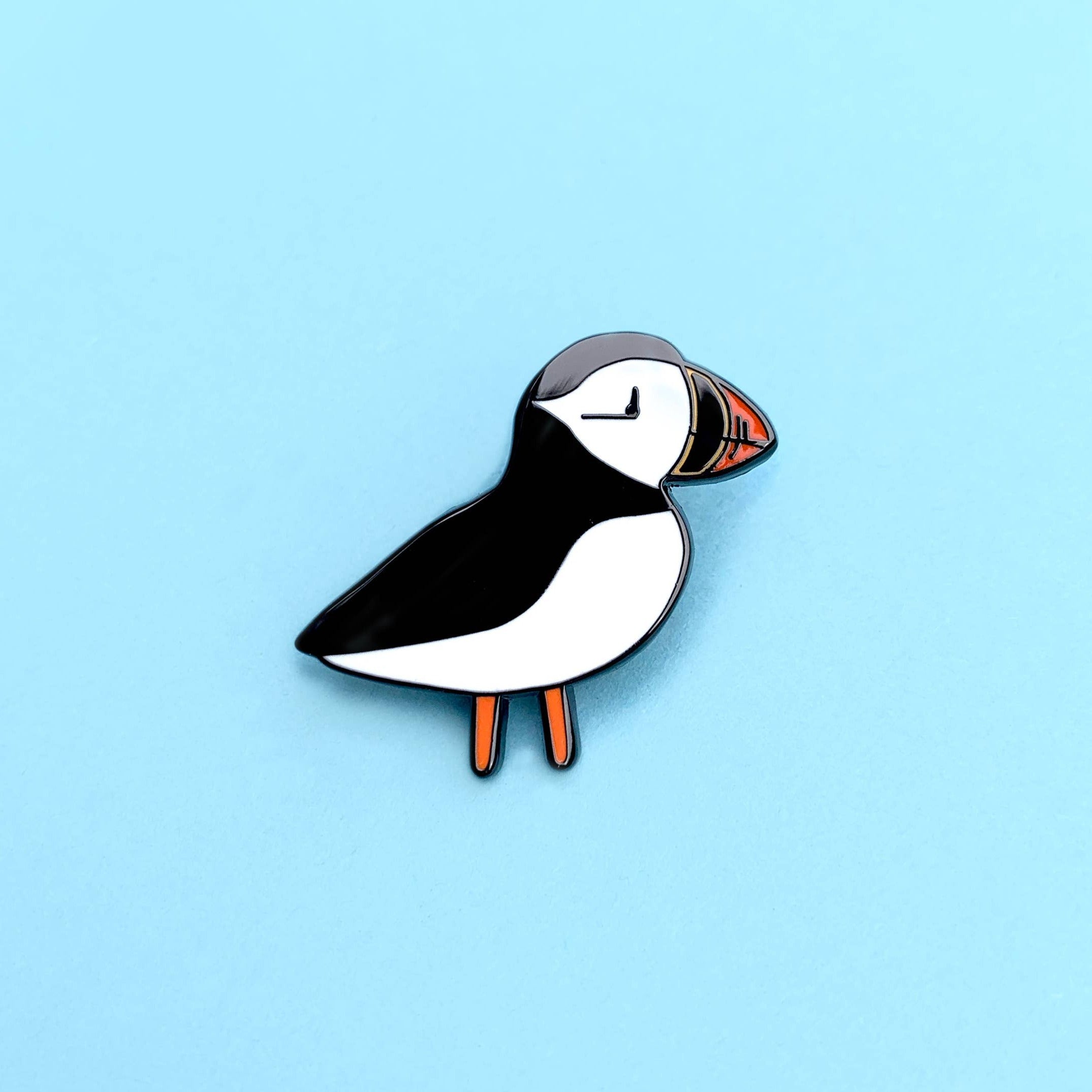 Puffin Enamel Pin – National Park Print Shop