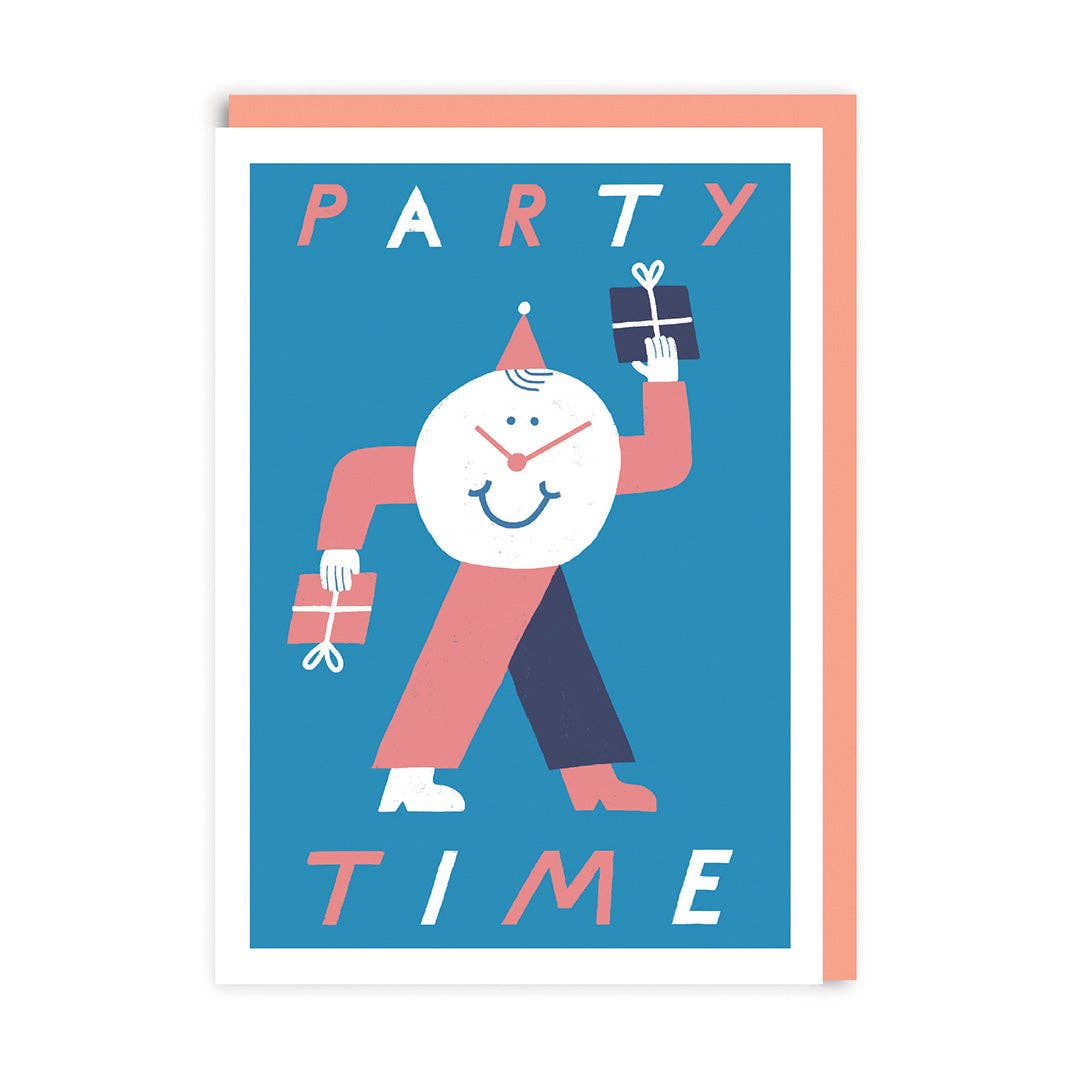 Party Time Clock Greeting Card – National Park Print Shop