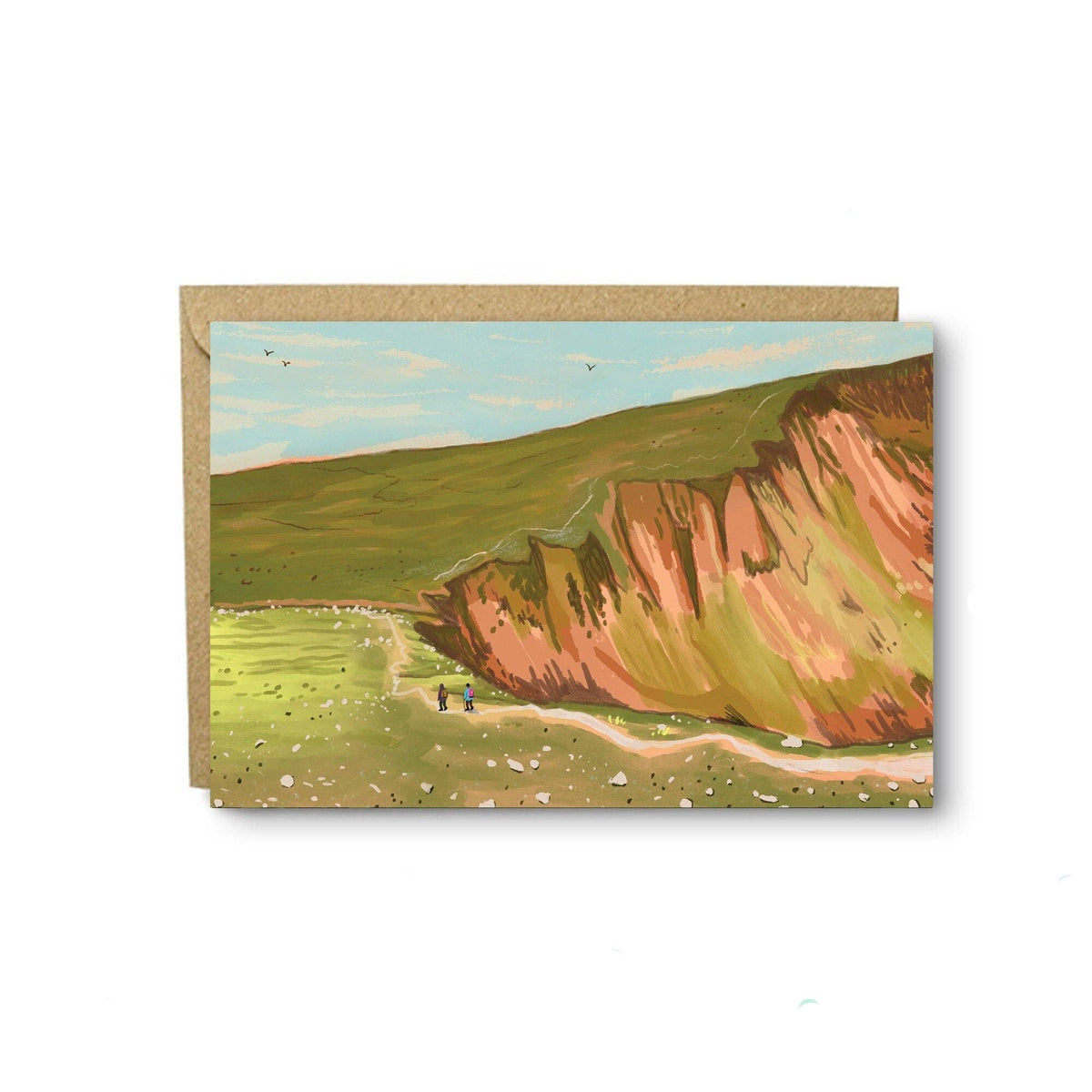 Hill Hiking Card – National Park Print Shop