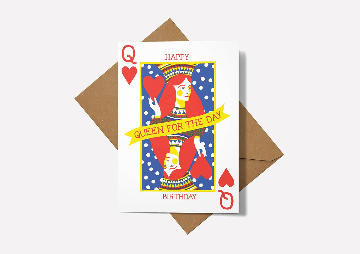 Queen for the Day Greetings Card – National Park Print Shop