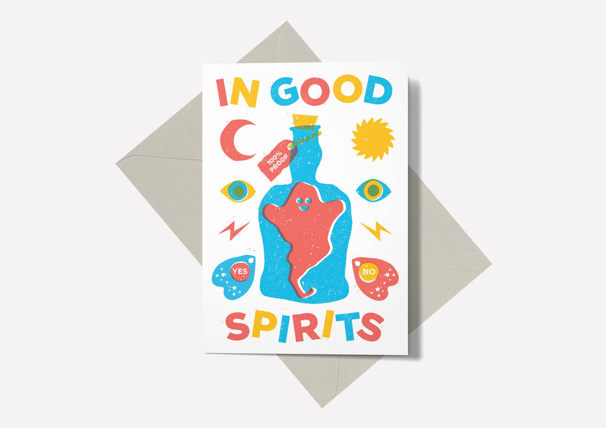 In Good Spirits Greetings Card – National Park Print Shop