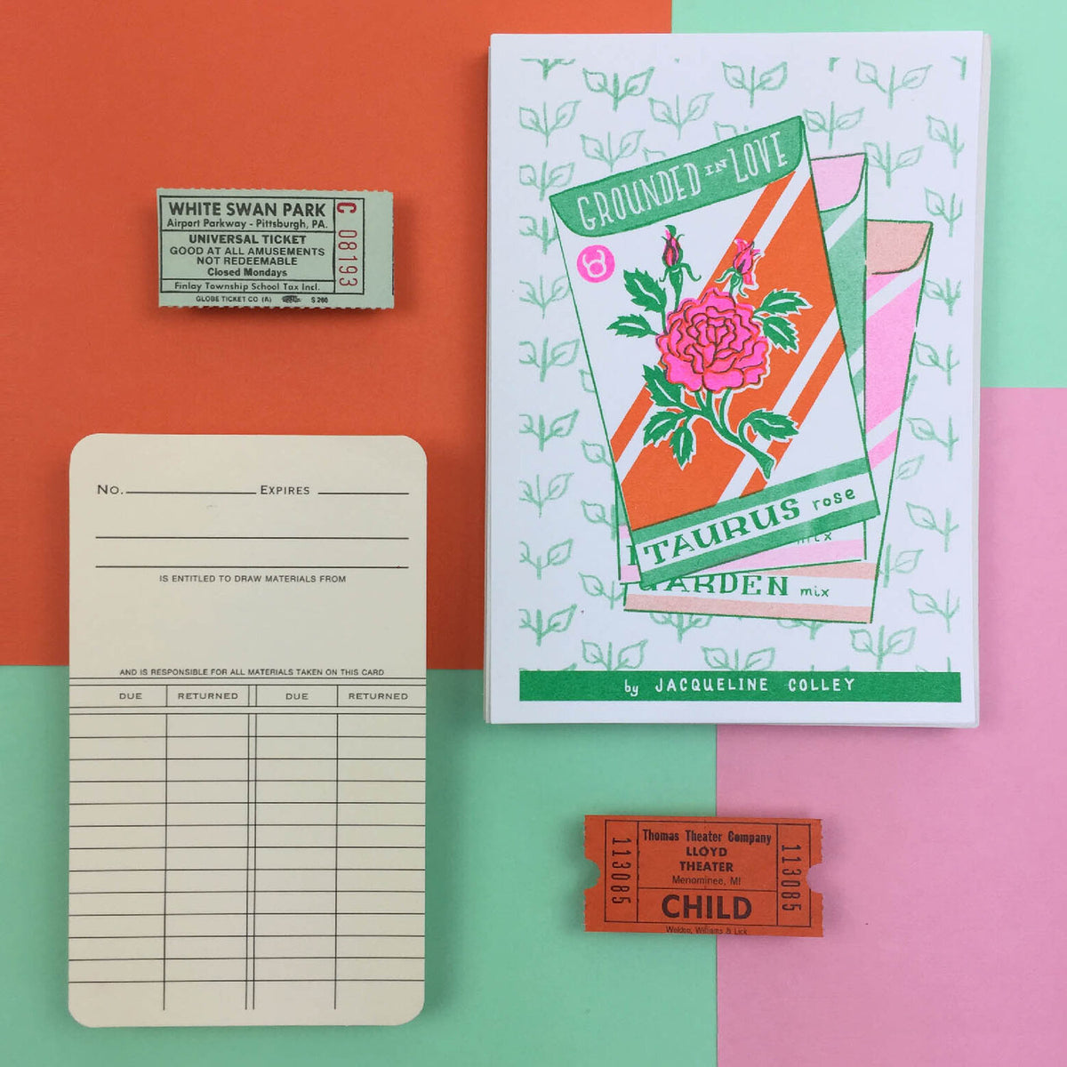 Taurus - Zodiac Sign - Riso Mini Print – National Park Print Shop