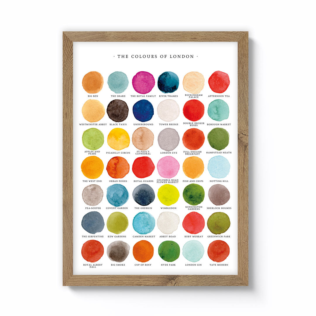 The Colours of London – National Park Print Shop