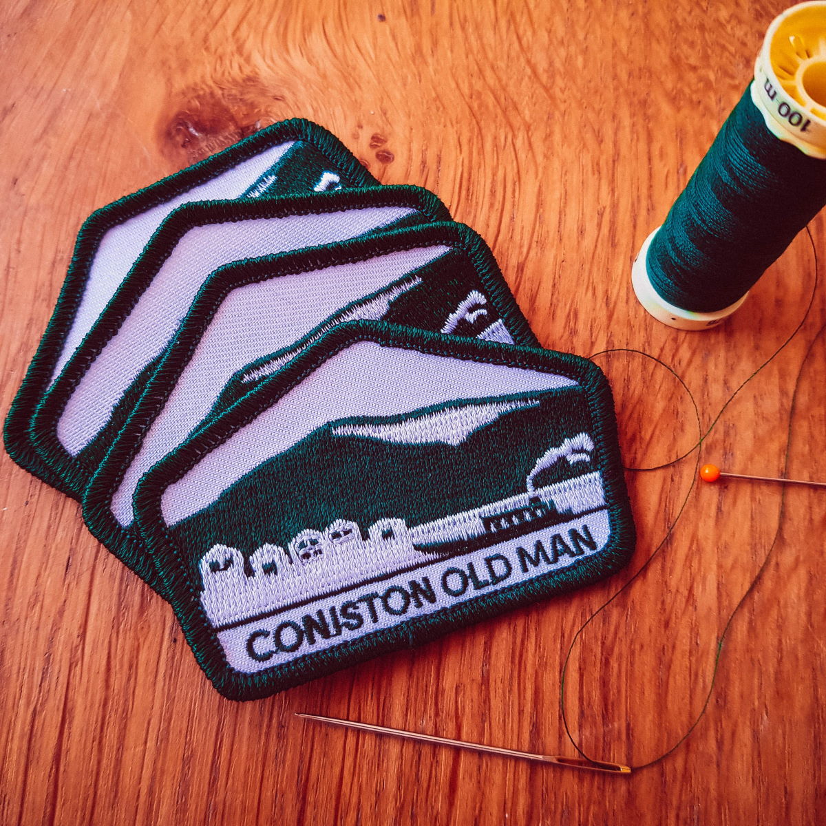 Coniston Old Man Patch – National Park Print Shop