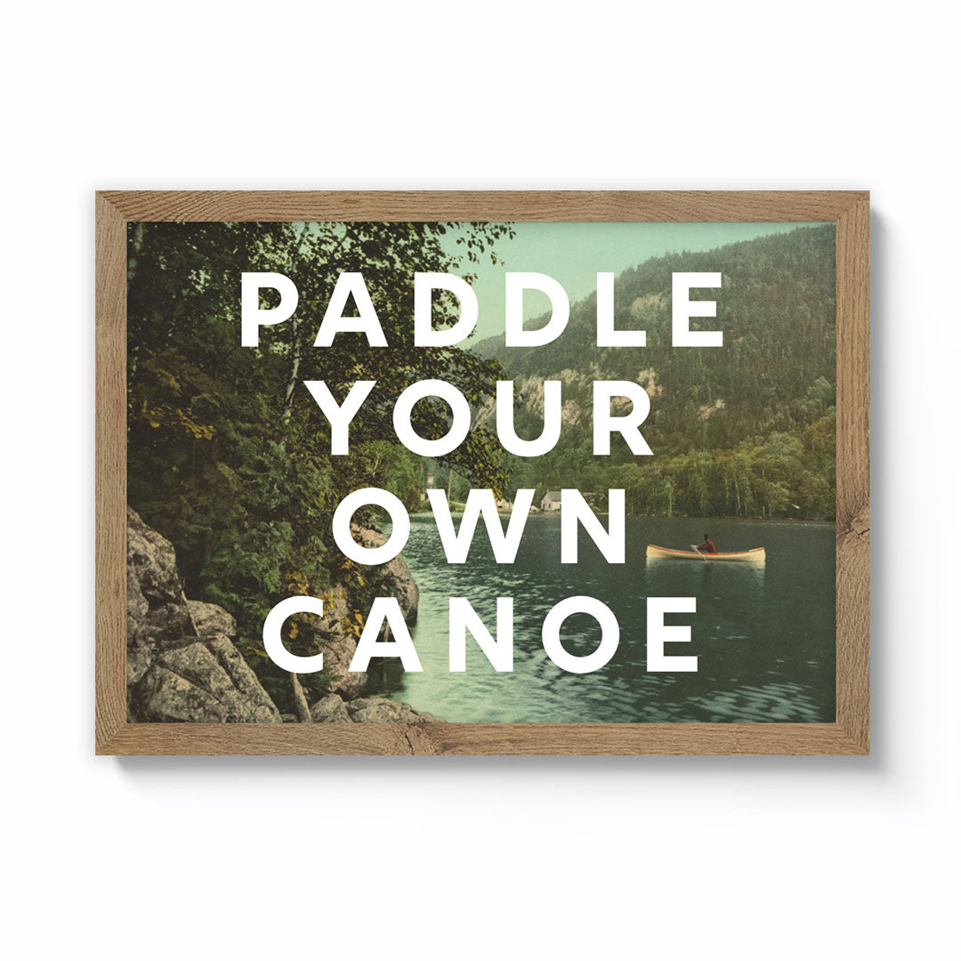 Paddle Your Own Canoe – National Park Print Shop