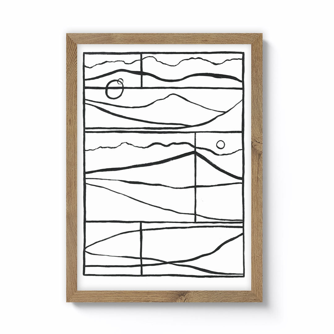 Linear Landscape – National Park Print Shop