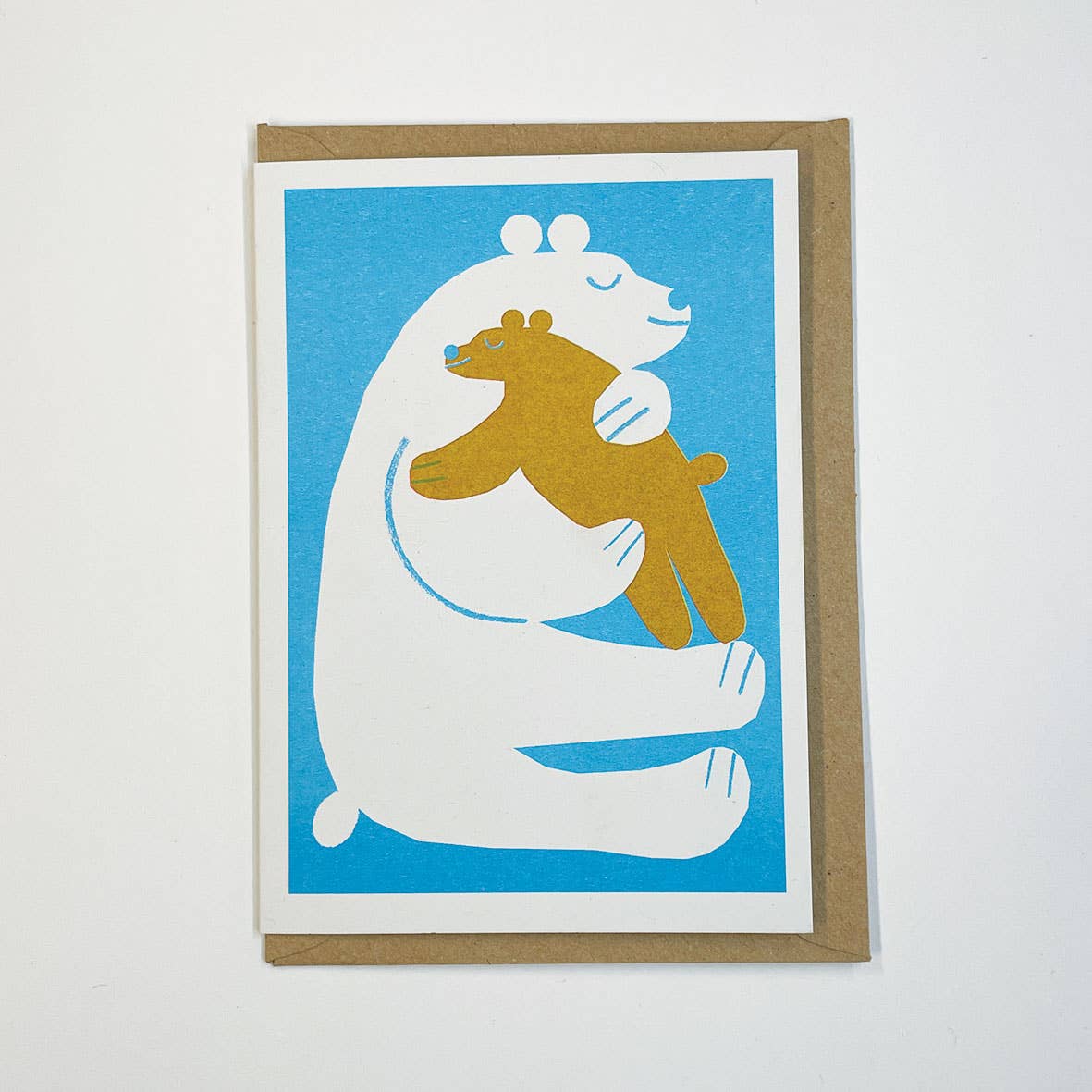 Bear Hug Greetings Card – National Park Print Shop