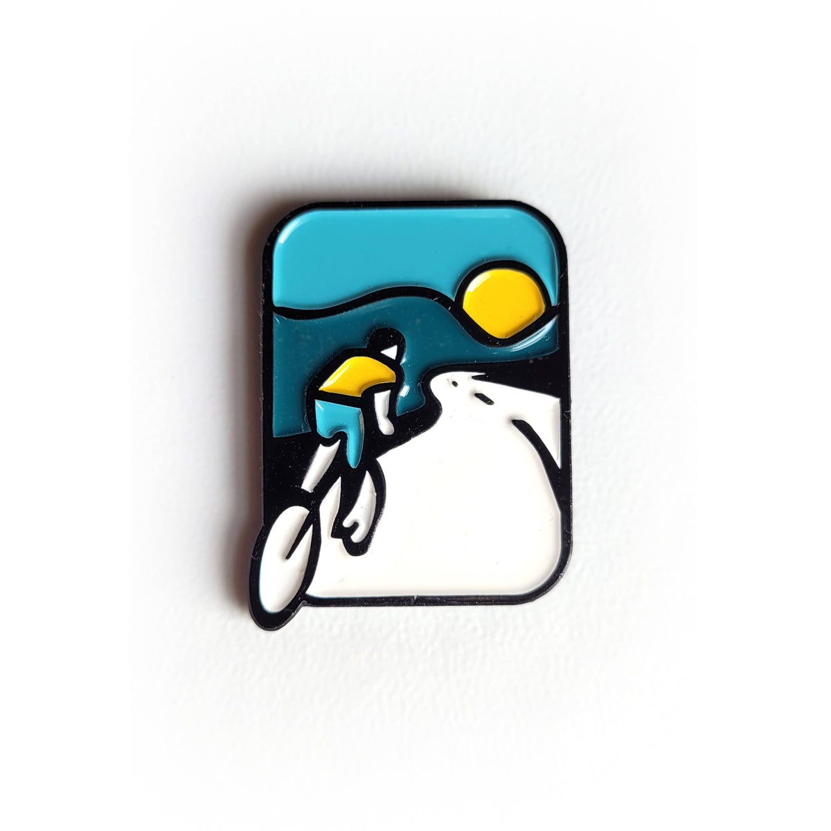 Bike Enamel Pin Badge – National Park Print Shop