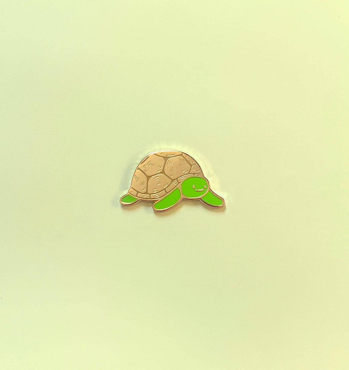 Tortoise Enamel Pin – National Park Print Shop