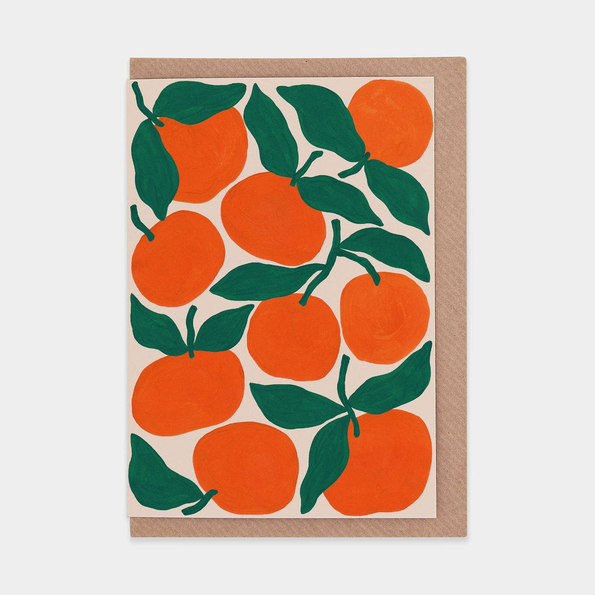 Tangerines Greetings Card – National Park Print Shop