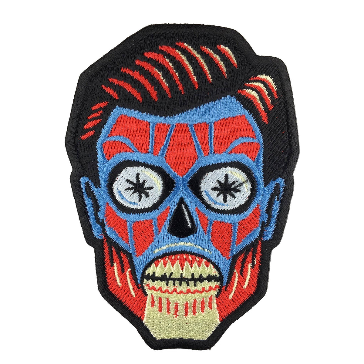 They Live Alien Head Patch – National Park Print Shop