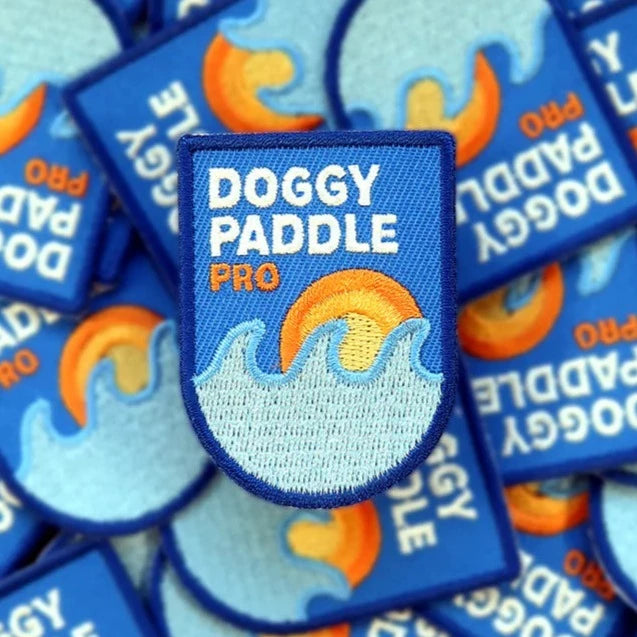 Doggy Paddle Pro Iron-On Patch – National Park Print Shop